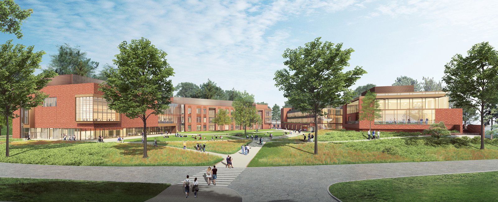New South Quad and School of Business, Quinnipiac University | Pei Cobb ...