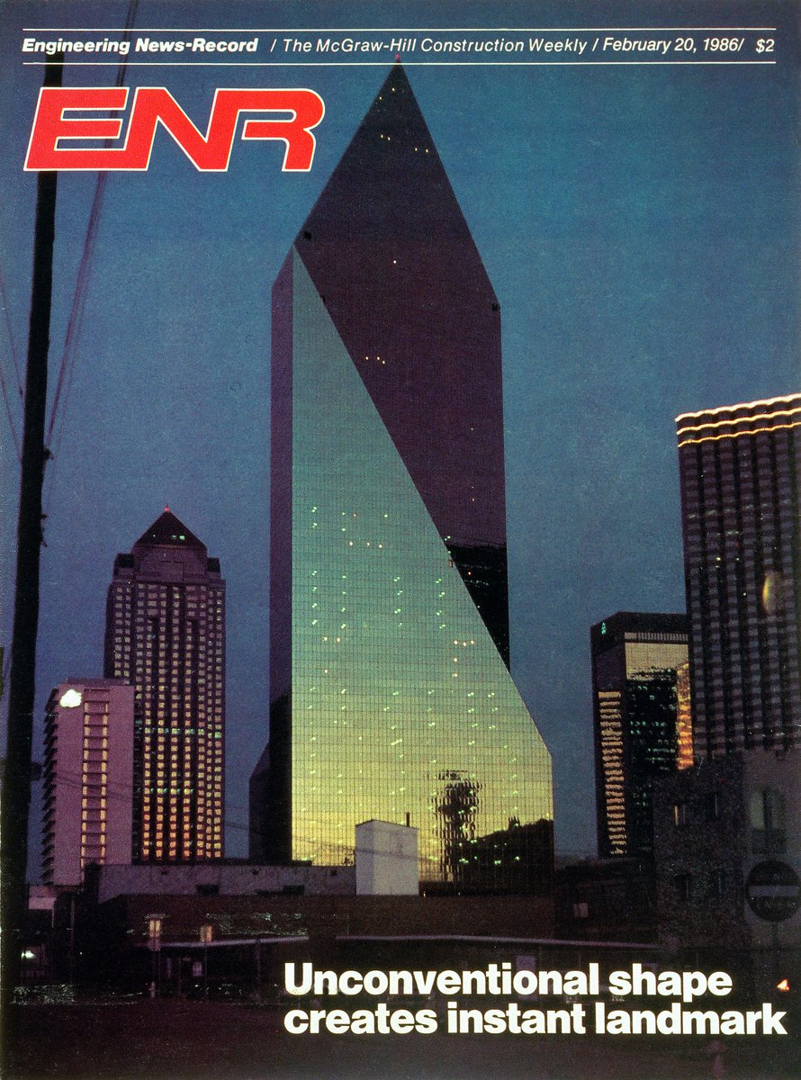 Fountain Place (originally Allied Bank Tower) | Pei Cobb Freed & Partners
