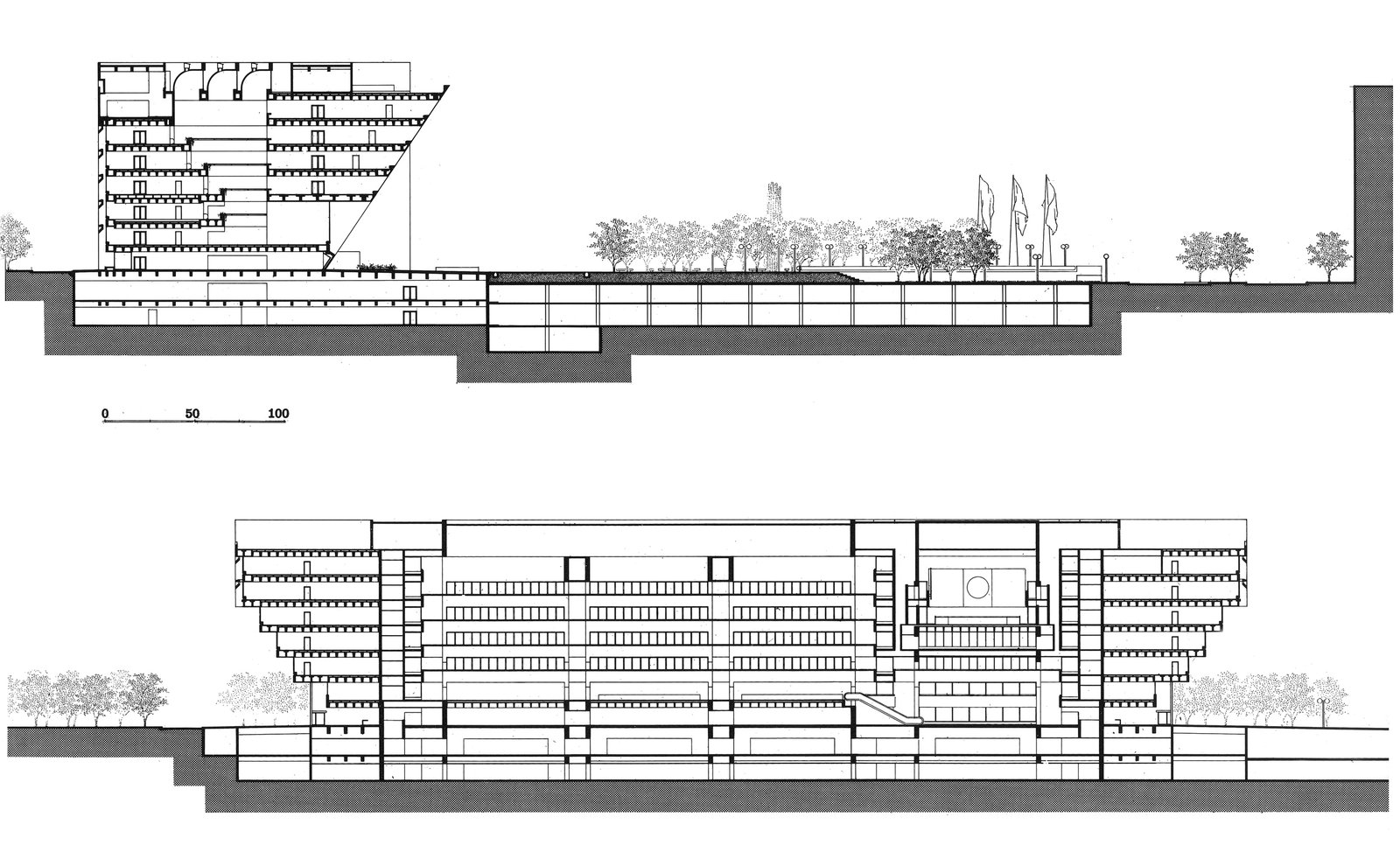 Dallas City Hall | Pei Cobb Freed & Partners