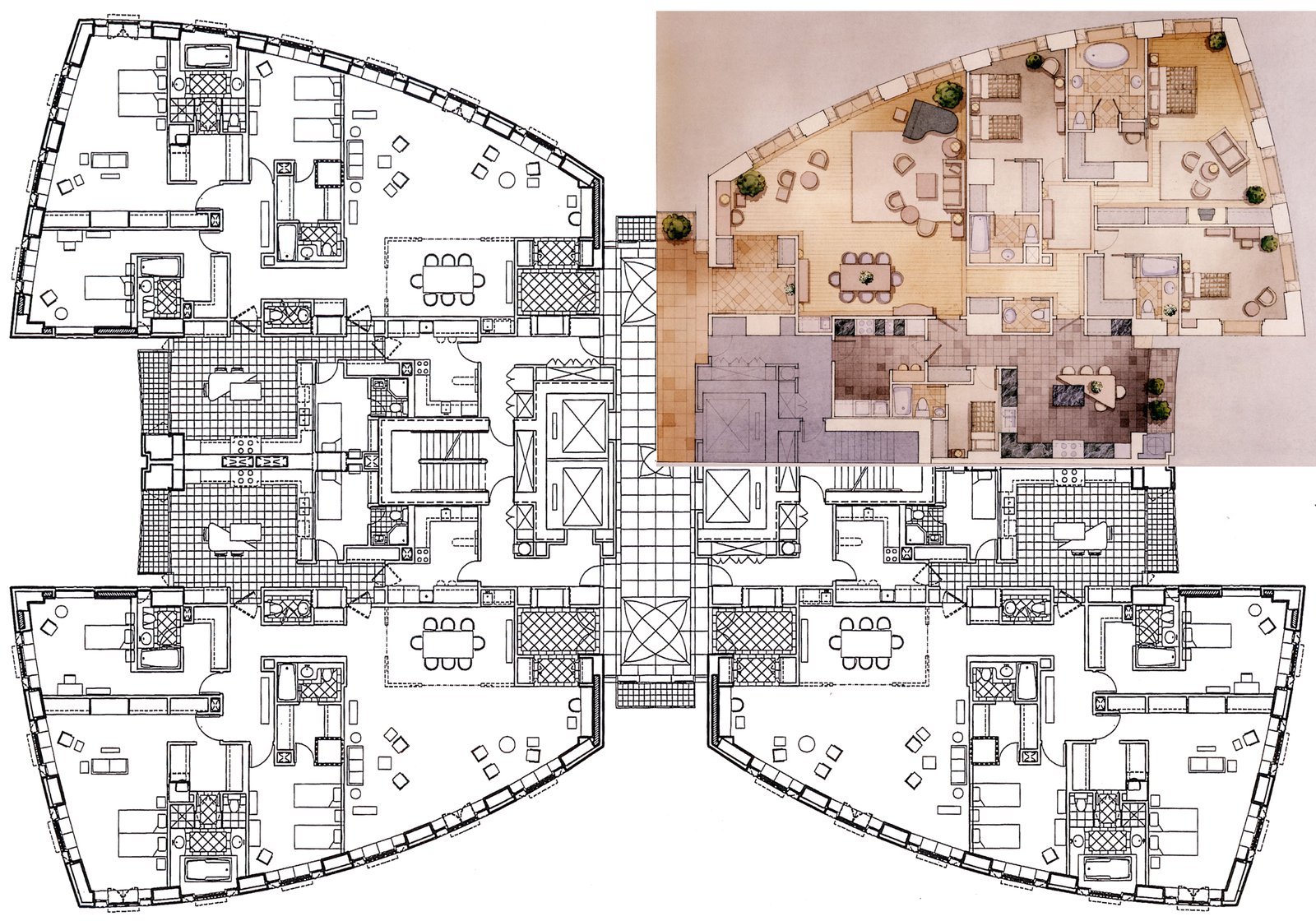 Essensa Residential Towers | Pei Cobb Freed & Partners