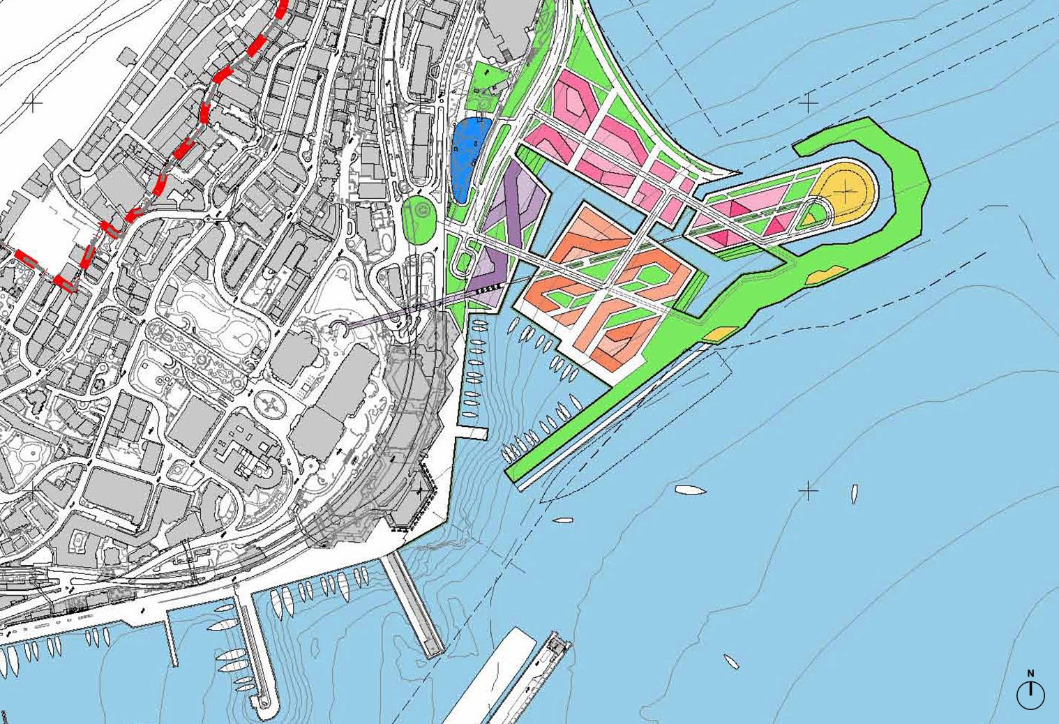 Principality of Monaco Coastal Extension Master Plan | Pei Cobb Freed ...
