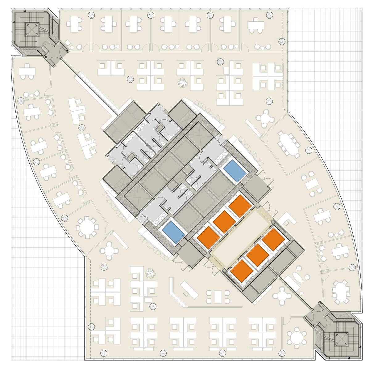 Torre Espacio Interiors | Pei Cobb Freed & Partners