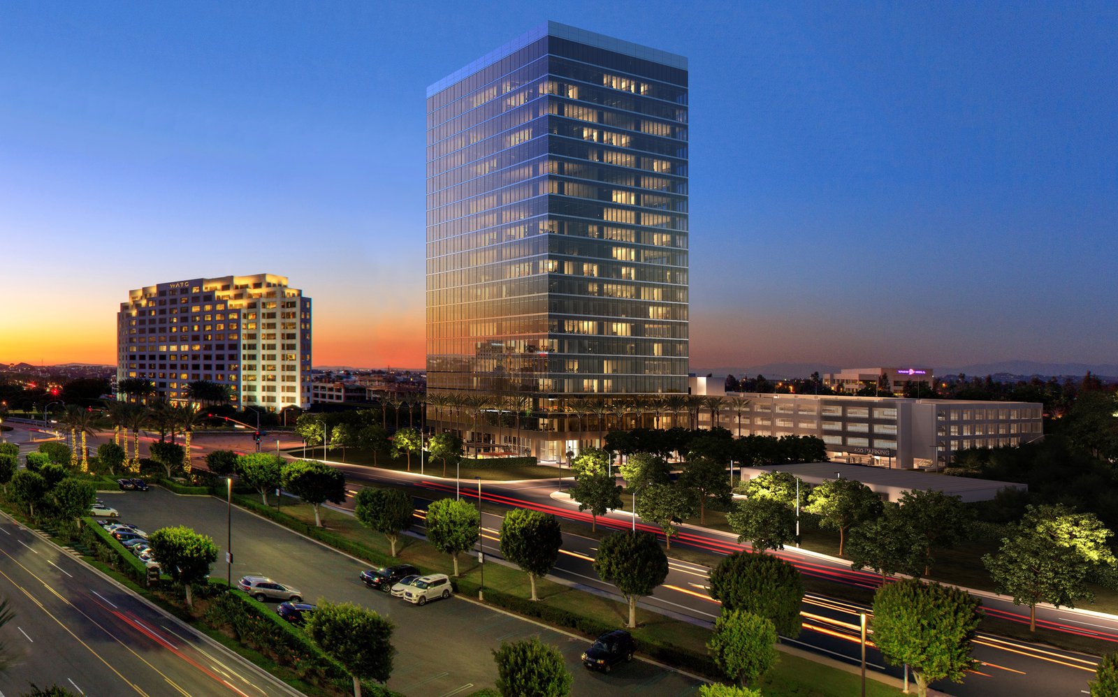 400 Spectrum Center Drive tops off in Irvine | Pei Cobb Freed & Partners