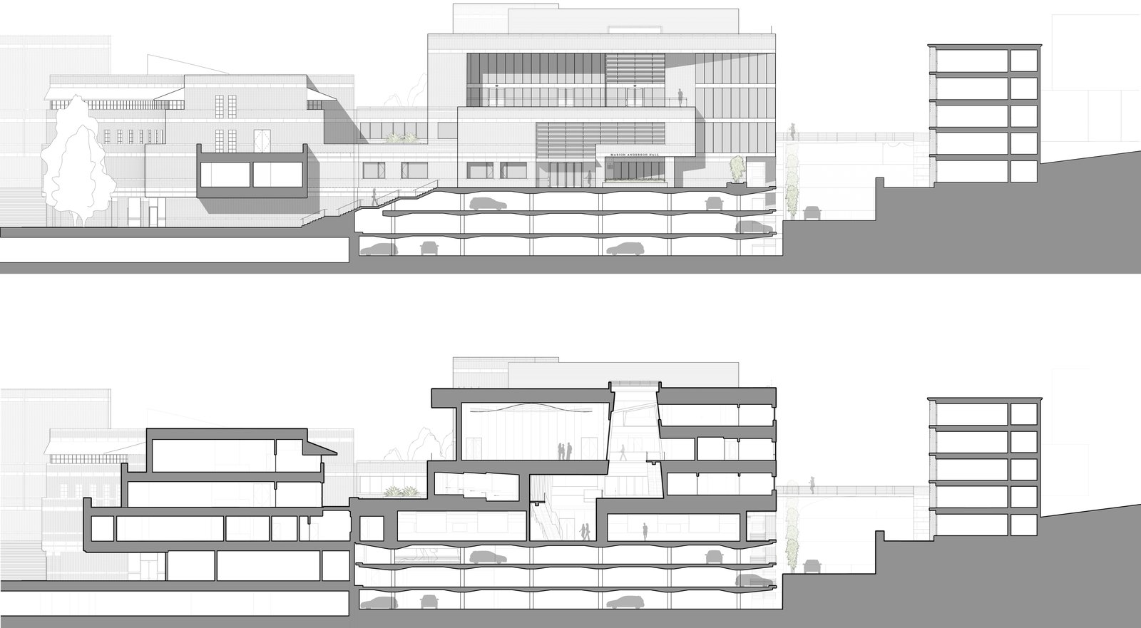 Marion Anderson Hall, UCLA Anderson School of Management | Pei Cobb ...